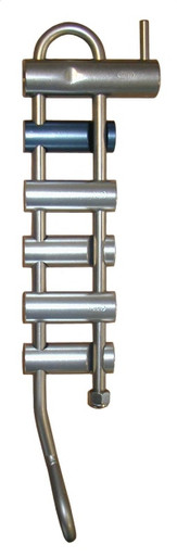 SMC NFPA 90 Degree Twist 6 Bar Rappel Rack - RescueDirect.com