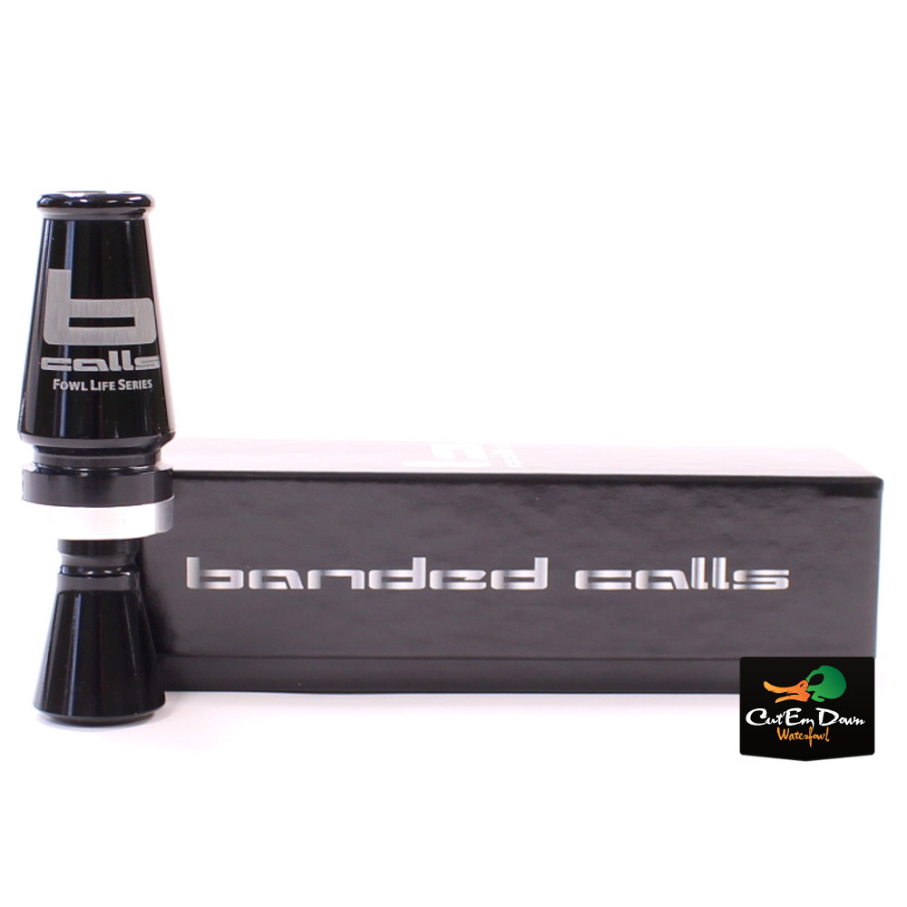 Banded Calls Evil Twin Duck Call - Black Acrylic
