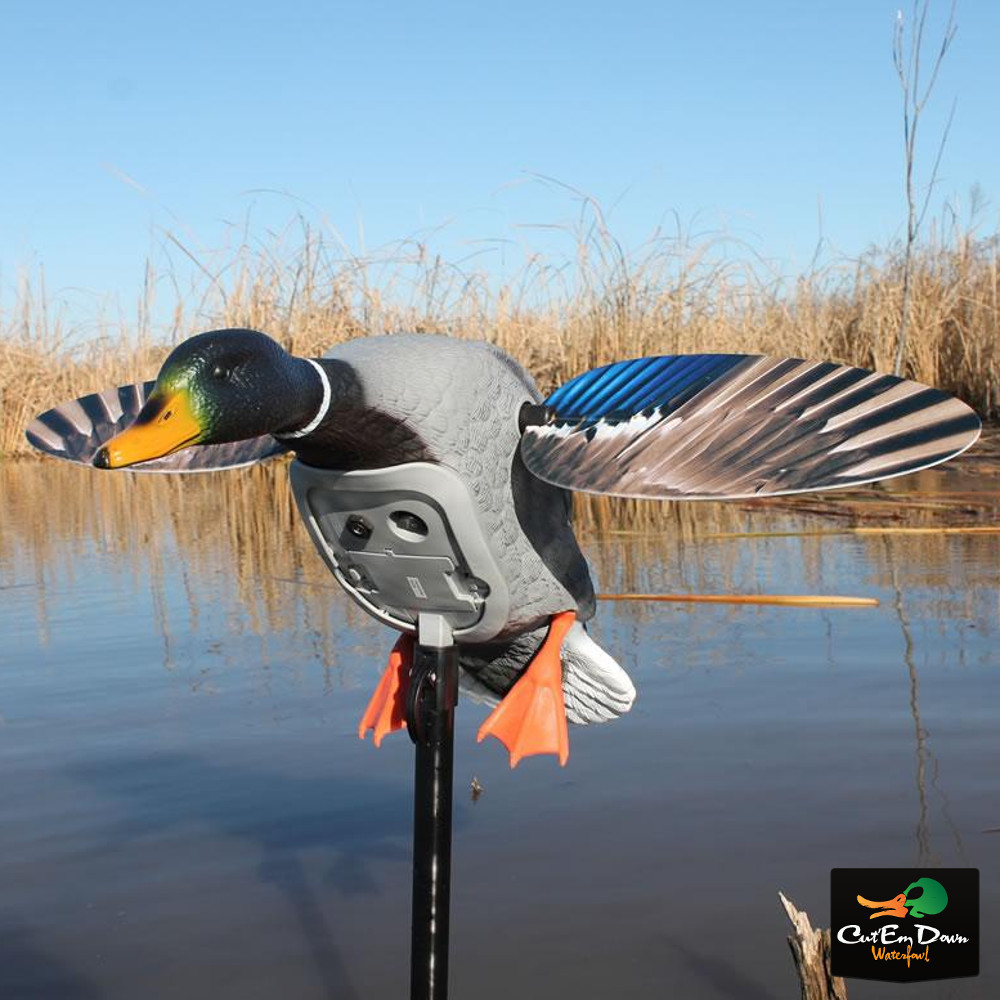 Mojo Elite Series Mini Mallard Drake Spinning Wing Duck Decoy 3P