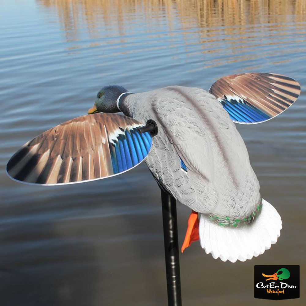Mojo Elite Series Mini Mallard Drake Spinning Wing Duck Decoy 3P