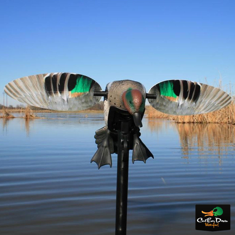 Mojo Elite Series Green Wing Teal Spinning Wing Duck Decoy 3P