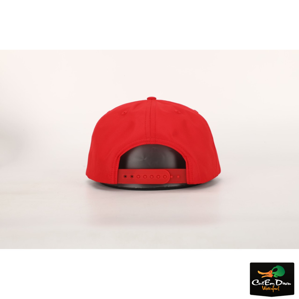 AFW Throwback Vintage Rope Hat Red with White Rope