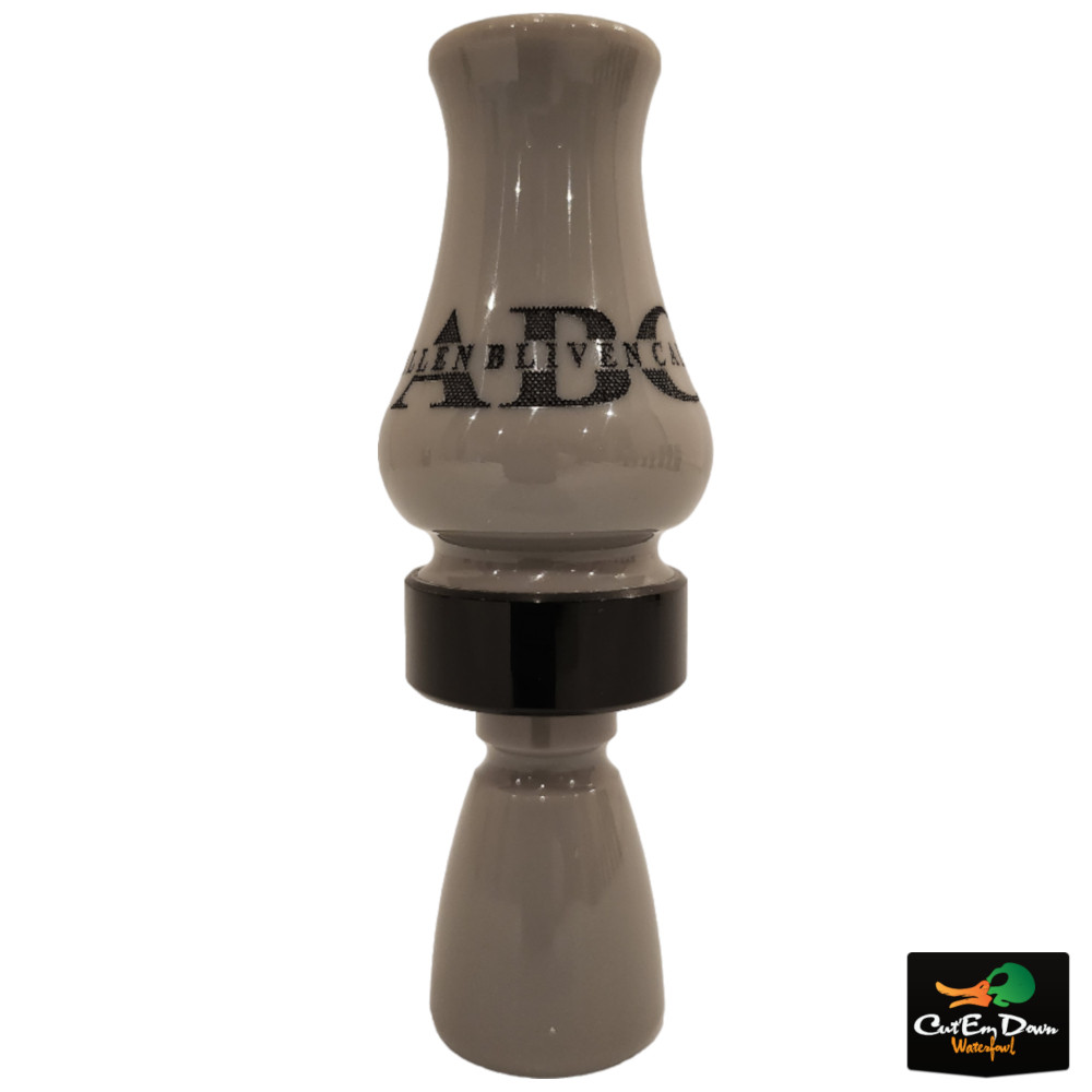 Allen Bliven Calls - Acrylic Single Reed Timber Duck Call - Dark Gray