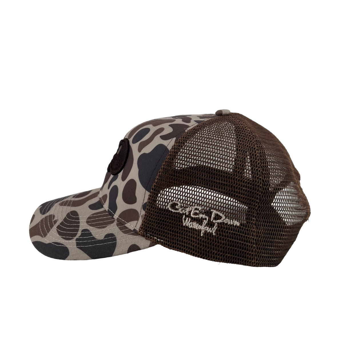 Cut'Em Down Waterfowl Lost Hat Co. Old's Cool Slough & Chocolate Mesh Back