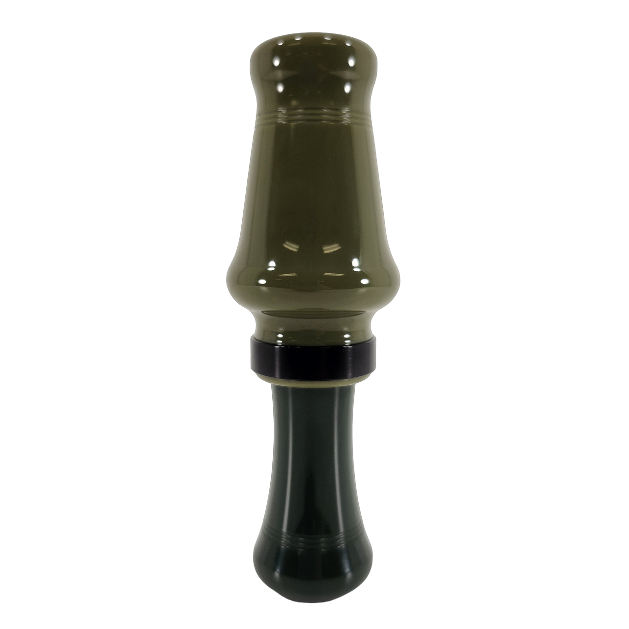 J.J. Lares Magnum Hen Acrylic Duck Call - Light OD Green / Dark Green