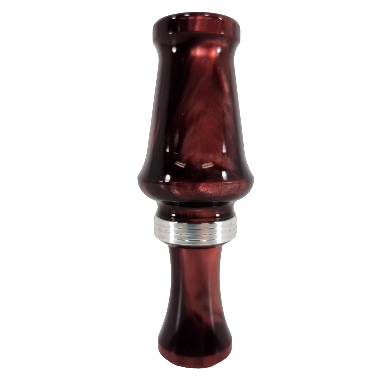J.J. Lares Hybrid Acrylic Mallard Duck Call - Black Cherry Swirl