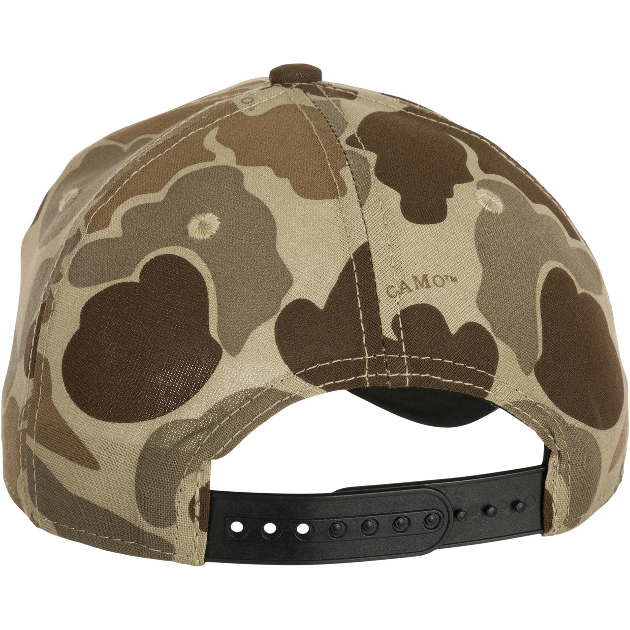 Drake Waterfowl 6-Panel Camo Badge Cap