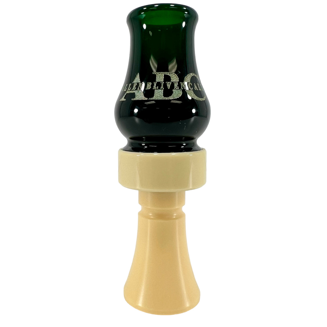 ABC Acrylic Wood Duck Call Mallard Green/Ivory