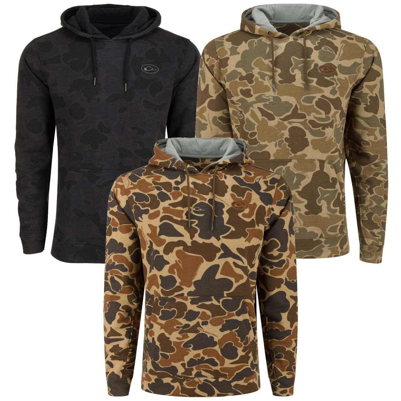 Camo Drake Waterfowl Logo