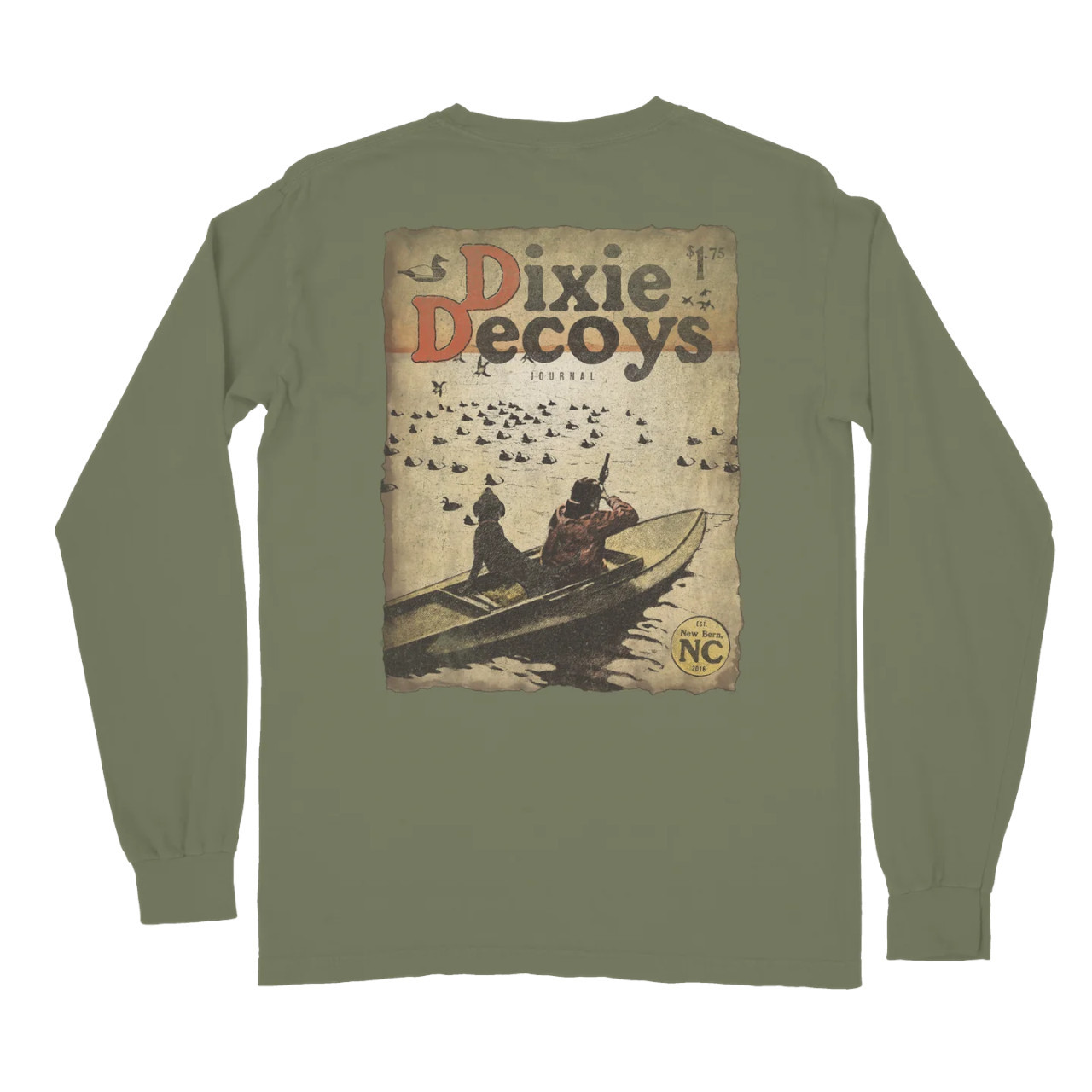 Dixie Decoys Sporting Journal Long Sleeve T-Shirt