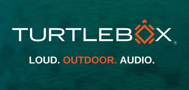 TURTLEBOX : LOUD! Outdoor Waterproof Outdoor Speakers