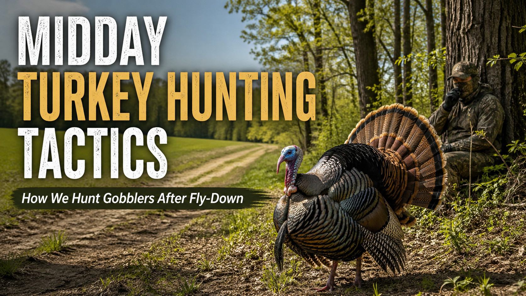Midday Turkey Hunting Tactics: How We Hunt Gobblers After Fly-Down ...