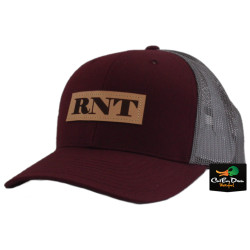 RNT Since Forever Patch Logo Hat - Burgundy