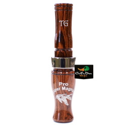 Tim Grounds Pro Super Mag Goose Call - Bocote Wood