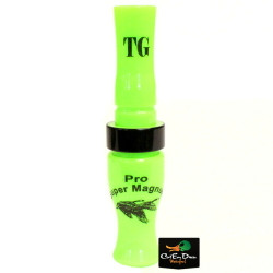 Tim Grounds Pro Super Mag Goose Call - Lime Acrylic