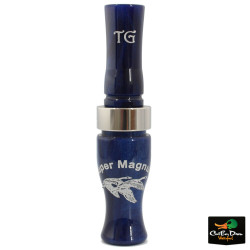 Tim Grounds Super Mag Goose Call - Electric Blue Acrylic