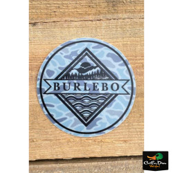 Burlebo Camo Logo Sticker