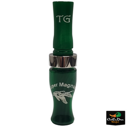 Tim Grounds Super Mag Goose Call - Emerald Green Acrylic