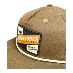 Canvasback Waterfowl Co. Rope Hat Chocolate
