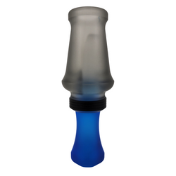 J.J. Lares Hybrid Acrylic Mallard Duck Call - Matte Smoke / Blue