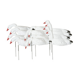 Avery GHG 3D Head Pro-Grade Windsock Decoys - Snow Goose With Painted Heads