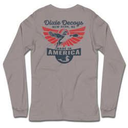 Dixie Decoy Made In America Long Sleeve T-Shirt