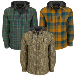 Drake Waterfowl The Campfire Flannel Hoodie