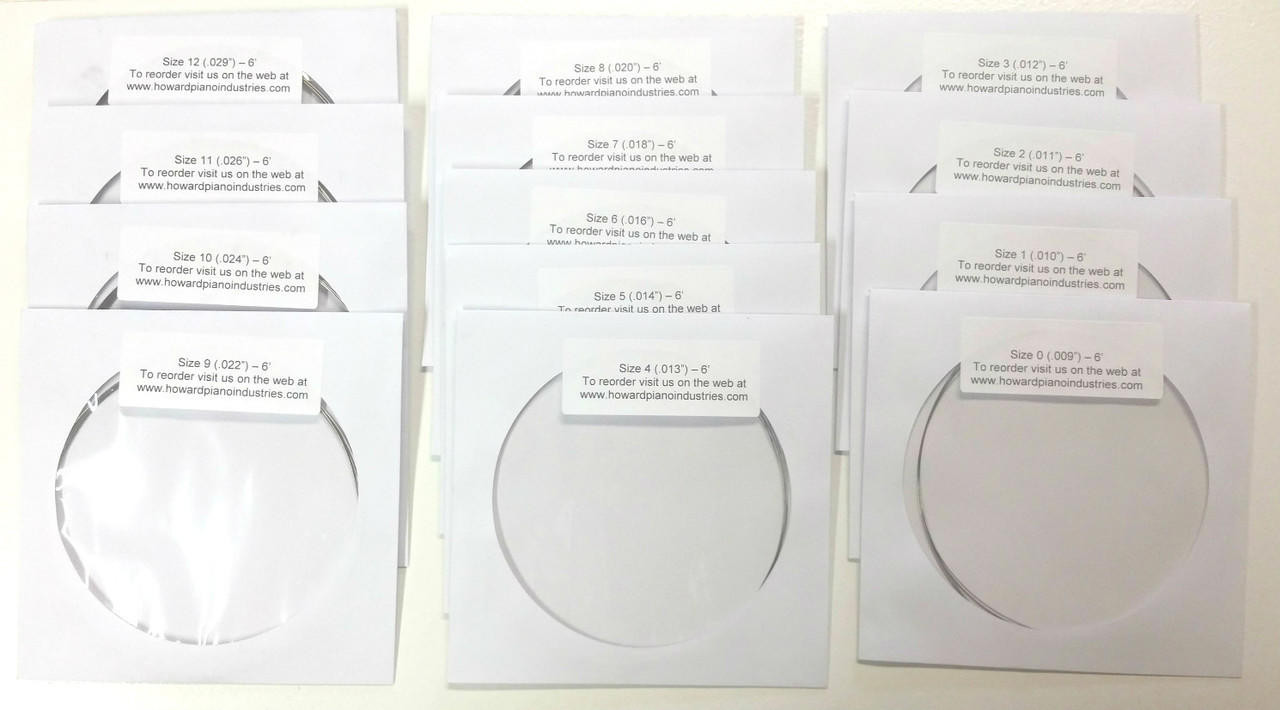 Piano Wire - 10 foot length of Music Wire