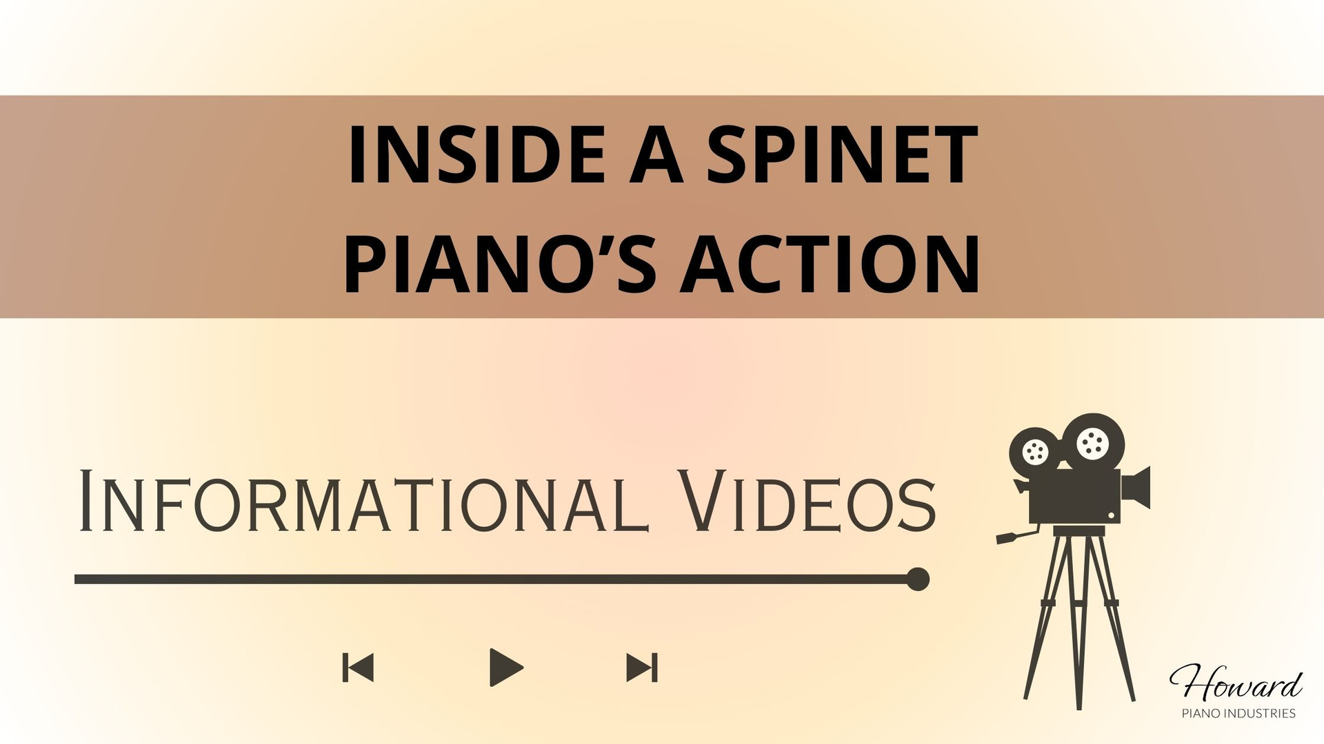 Inside a Spinet Piano's Action - Howard Piano Industries