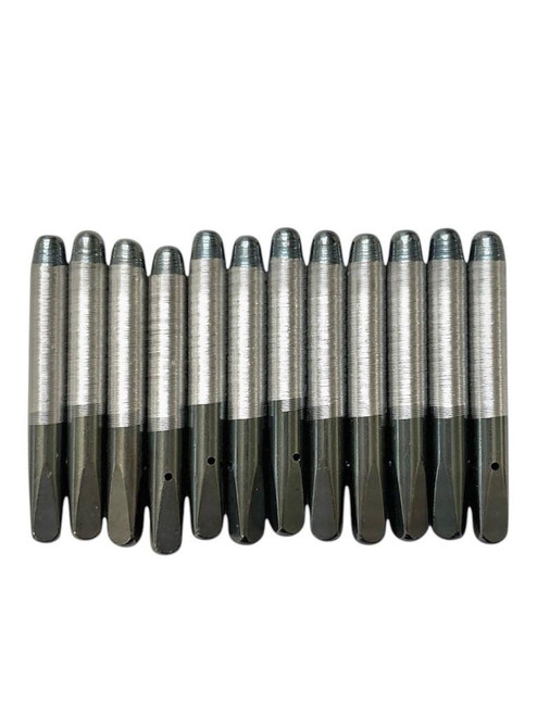 Silver Piano Tuning Pins - Package of 12 - Howard Piano Industries