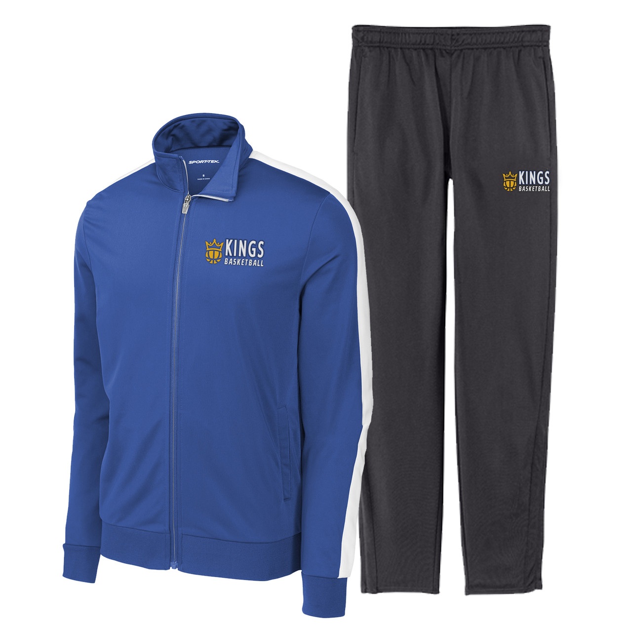 Sport-Tek Custom Track Suits with Sleeve Stripes | Elevation Sports