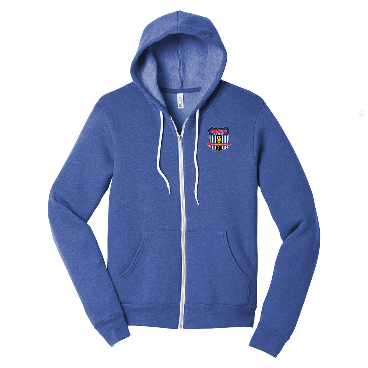 Custom Bella + Canvas Full-Zip Hoodies | Elevation Sports