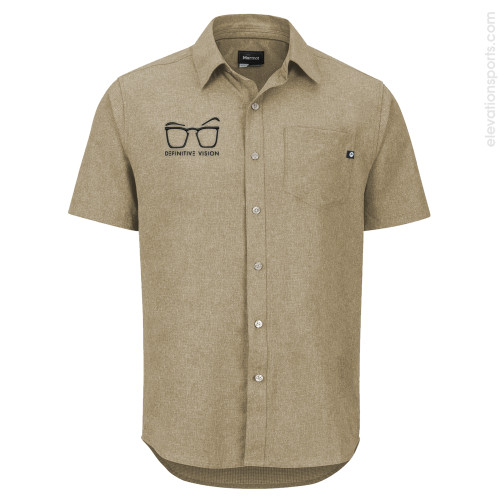 Custom Marmot Woven Button-Up Shirts | Elevation Sports