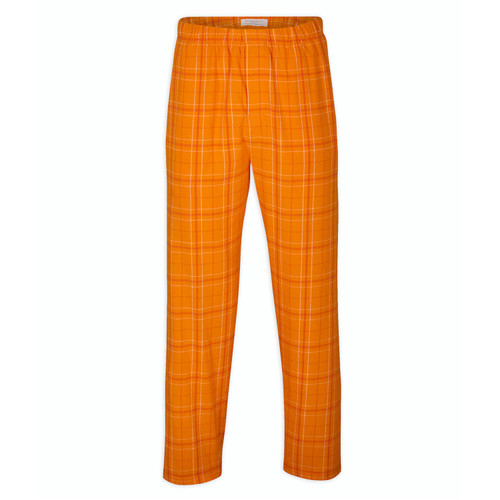 Custom Flannel Pants - Orange Field Day | Elevation Sports