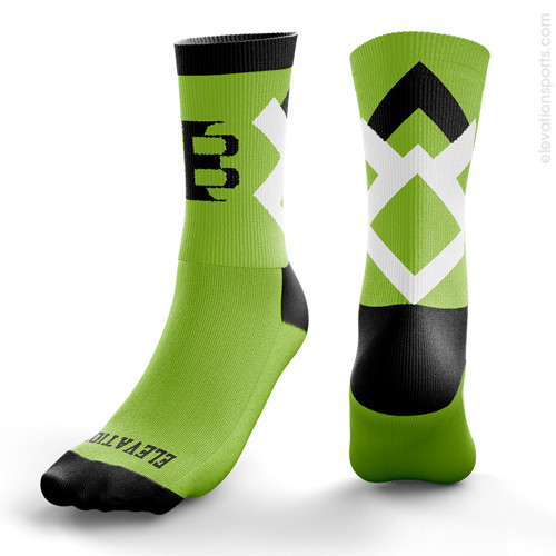 Custom Football Socks - Design 022 | Elevation Sports