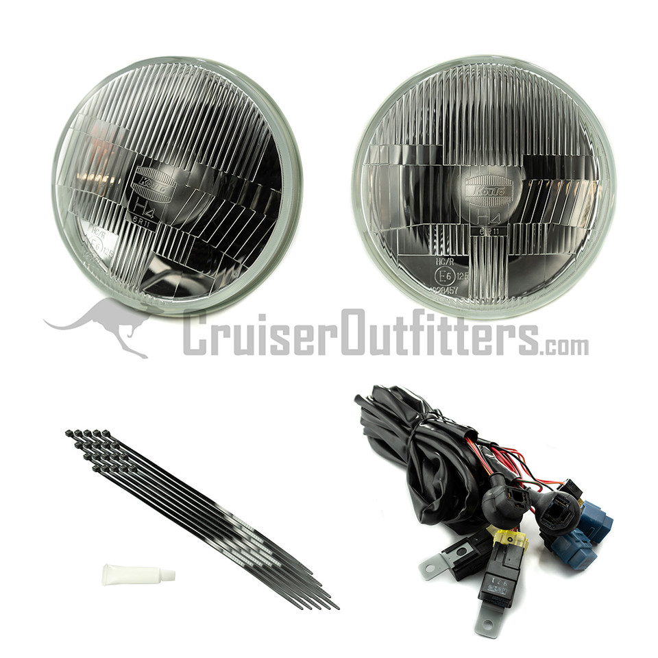 OEM Toyota Koito H4 Headlight Upgrade Kit w/ Harness (ELEC81110KIT ...