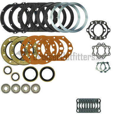 7x Series Knuckle Rebuild Kit - 08/12+ 7x Series Solid Front Axle w ...