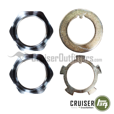 Axle Spindle Nut Kit - Fits 9/1975 - 2007 4x/5x/6x/7x/8x/100 & 1979 ...