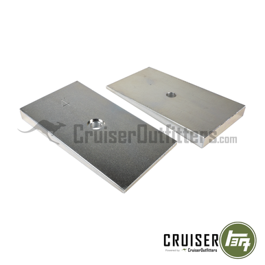 Steel Caster Shims (Pair - 4*) - Fits 4x/5x/6x/7x 2.75" Wide ...