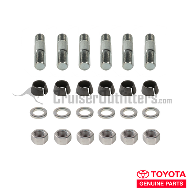 Hub/Drive Flange Stud Kit (PACK of 6) - OEM Toyota - Fits 01/1998-07/ ...