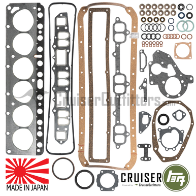 Japanese Engine Overhaul Gasket/Seal Kit - Fits 01/1990-07/1992 FJ80 ...