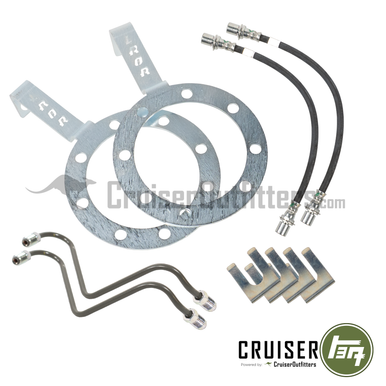 Front Axle Backing Plate Eliminator Kit - Fits 07/1970-01/1990 4x/5x/6x ...