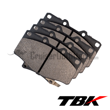 Front Brake Pads - Fits 1/1990-12/1997 80 Series/LX450 (BR60020TBKF)
