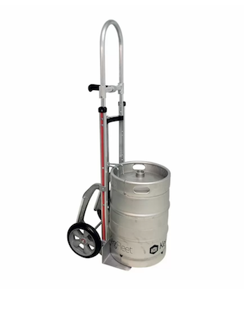 Sliding Hook Keg Truck (184885) | RH Brown