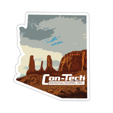 Nevada State Sticker - Con-Tech Manufacturing Merch Store