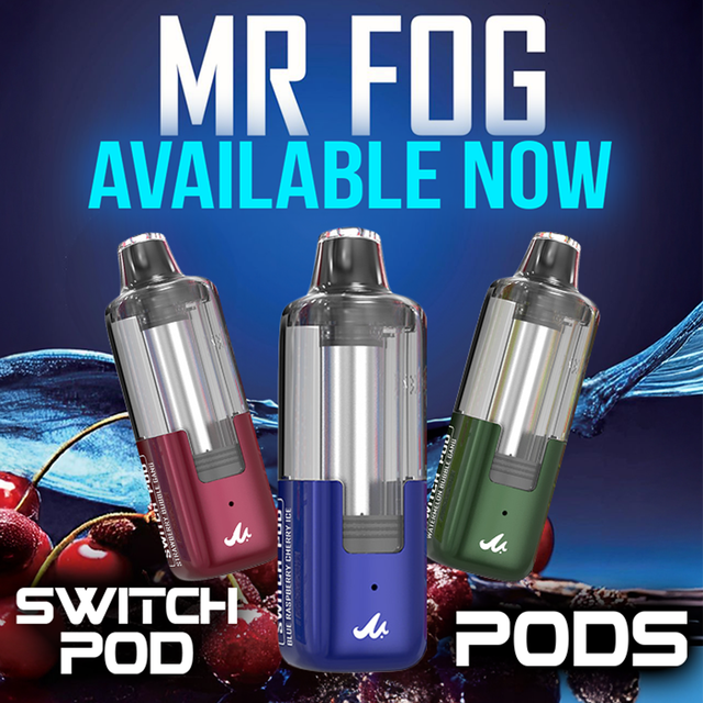 Mr Fog Switch 45000 Puffs Disposable Vape Full Kit