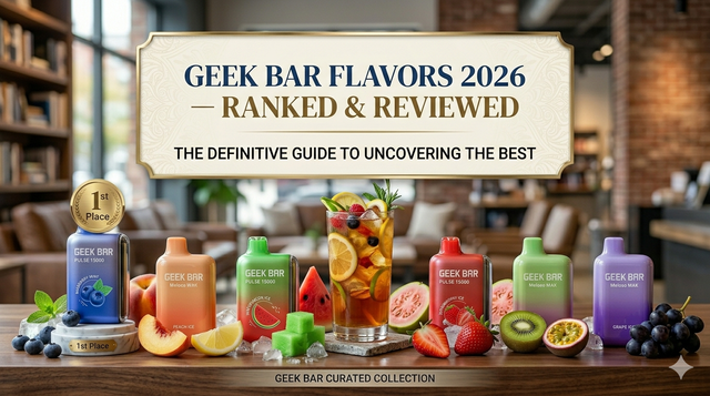 Best Geek Bar Flavors 2026 — Ranked & Reviewed - Yummypuffs