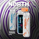 Buy NORTH Vision 15K Puff Disposable Vape – Nicotine Free