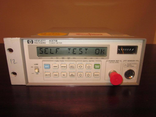 HP / Agilent 437B High Performance Single Channel 110 GHz Power Meter ...