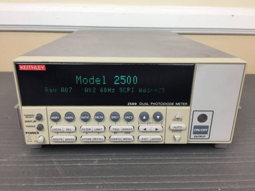 Keithley 2500 Dual Photodiode Meter 1fA - 20mA, 500uV - 100V ...
